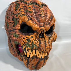 Dark Harvest Pumpkin Ani-Motion Mask Halloween California Costume Coll ...