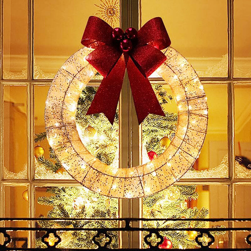 Luminous Metal Garland Decor – gooob