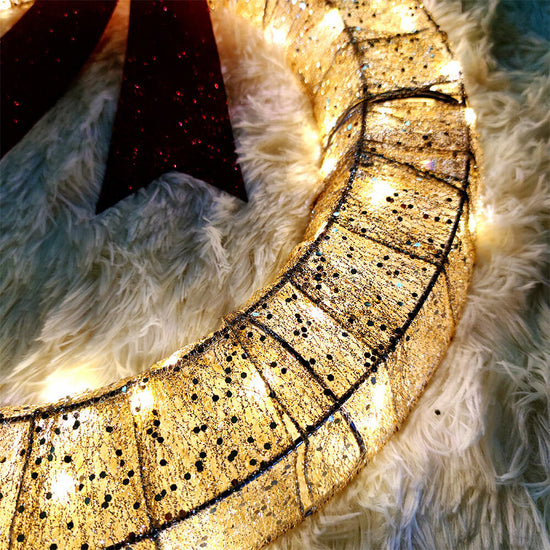 Luminous Metal Garland Decor – gooob